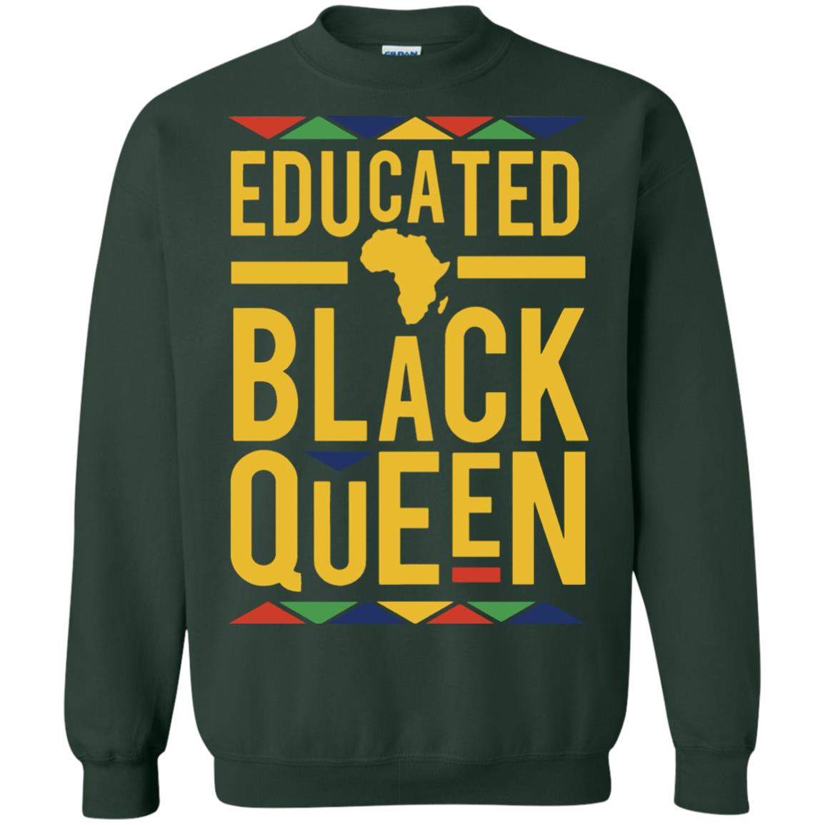 Educated Black Queen T Shirt - 10% Off - FavorTees