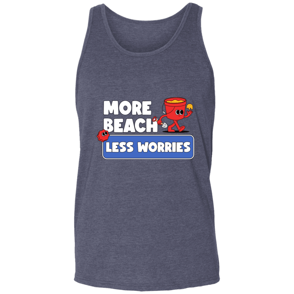 More Beach Less Worries - FavorTees